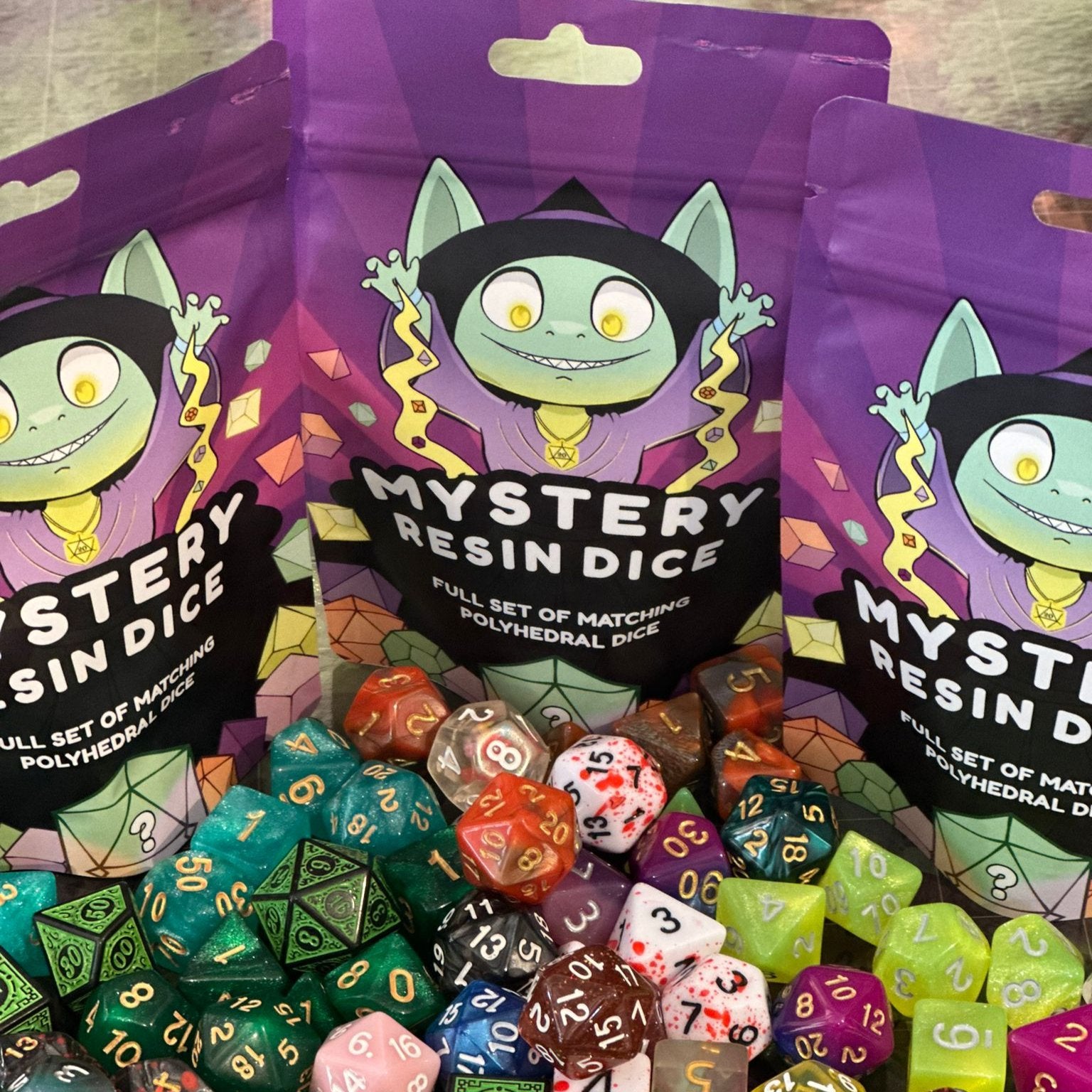 Halloween Spooky Mystery Bags | Mystery Dice Goblin