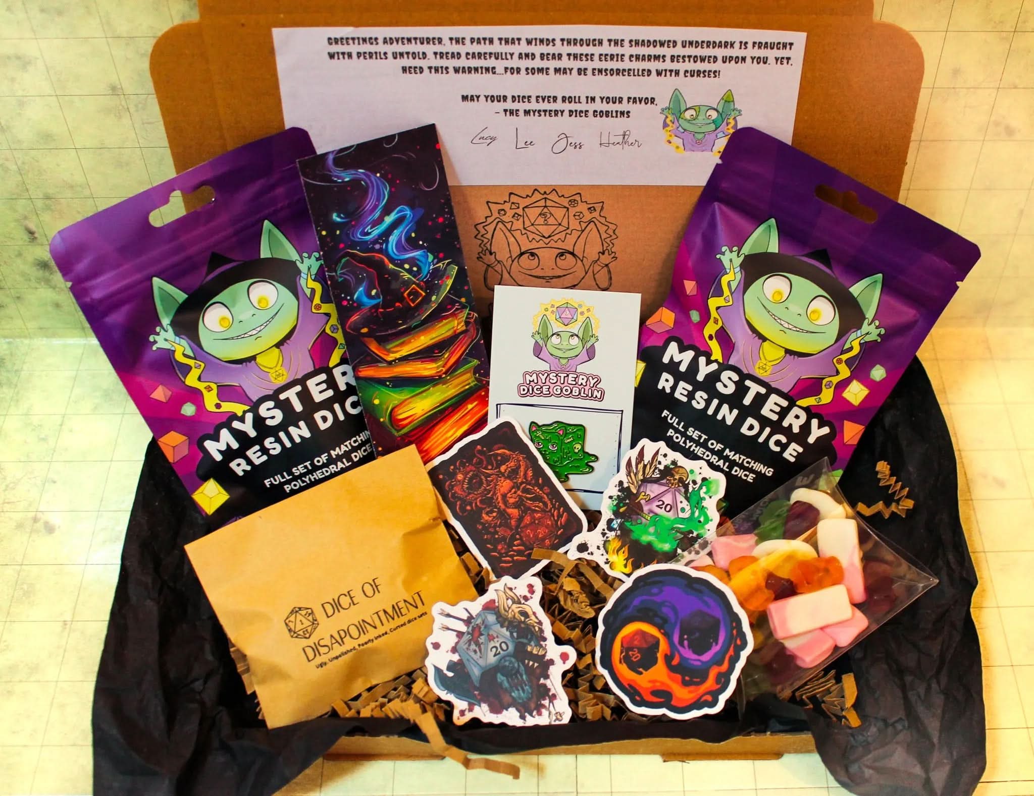 Trick and Treat Mystery Box | Mystery Dice Goblin