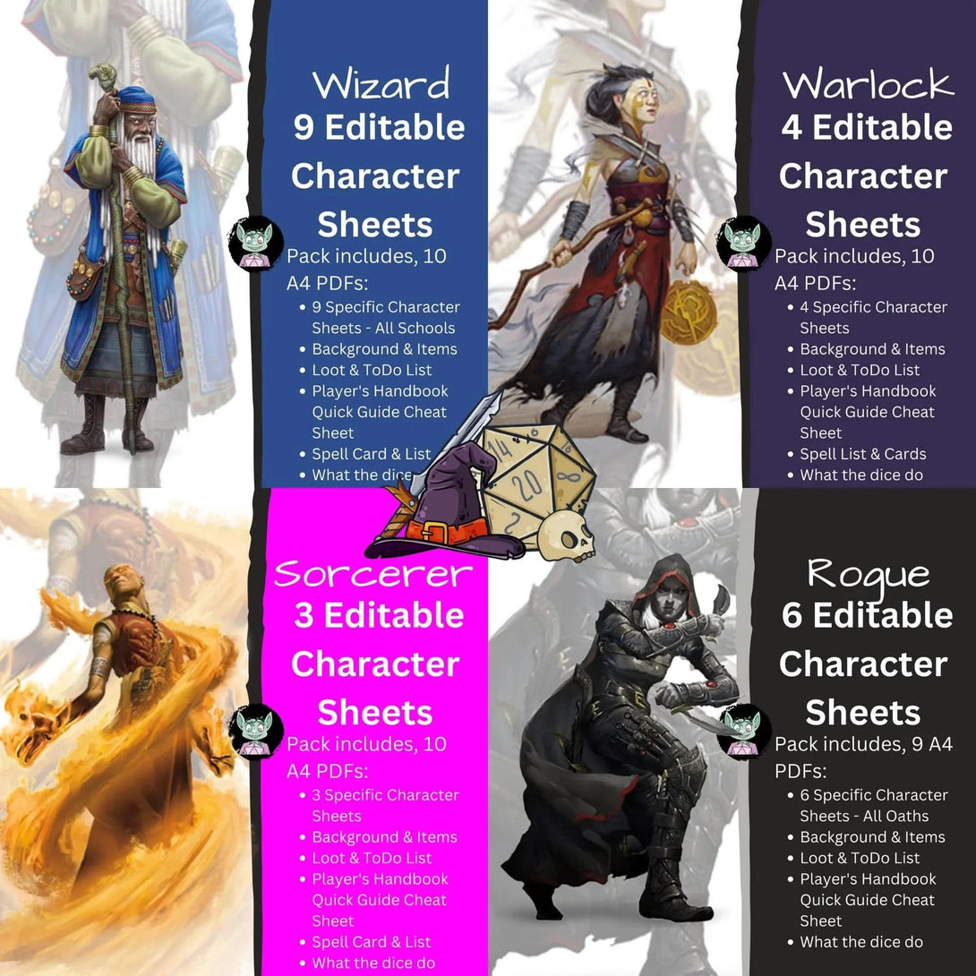 Dnd Character Sheet 5e Dnd Dice