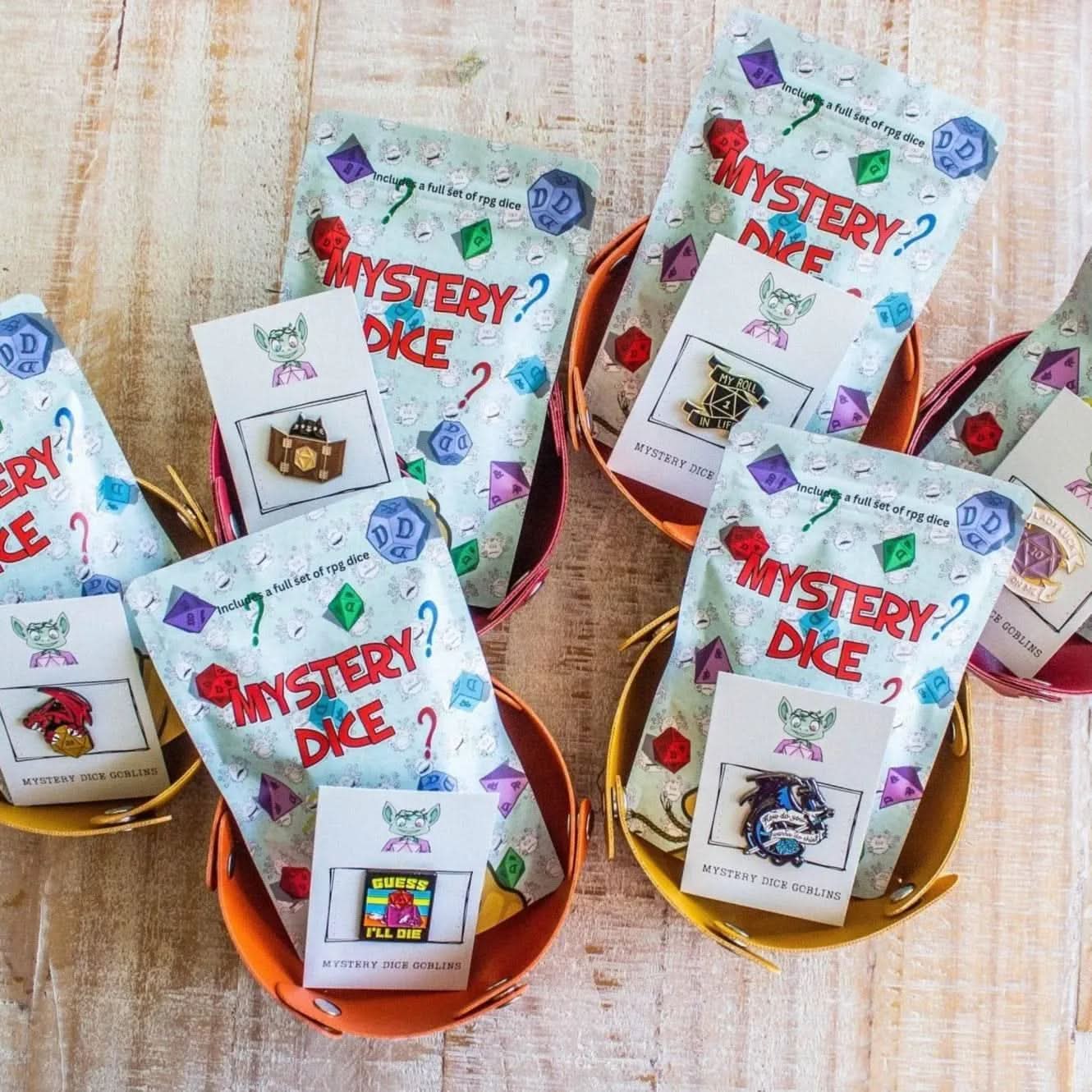 Mystery Dice Host Pack | dnd dice