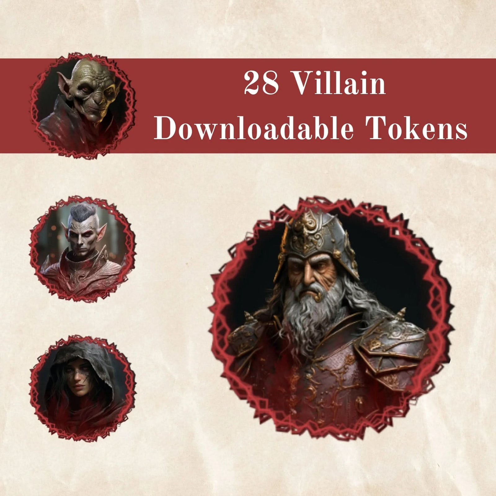 DnD Bandit Token - Downloadable – Mystery DG