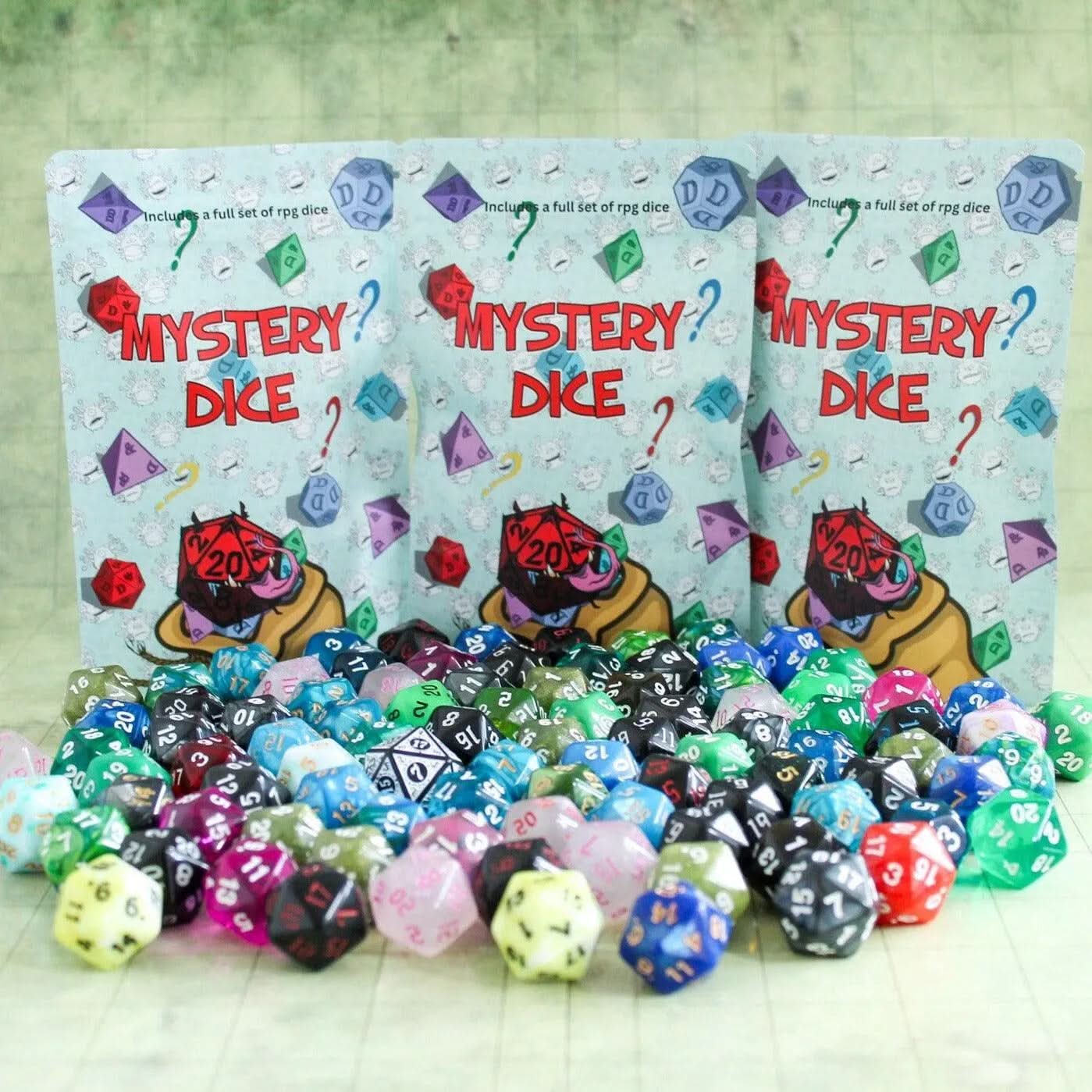 Mystery D20 Dice | Mystery Dice Goblin